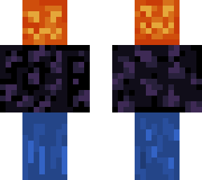 Lava And Water | Minecraft Skin