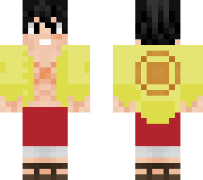 luffy anime | Minecraft Skins