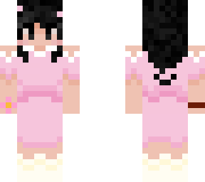 Pink Dress | Minecraft Skin