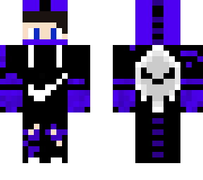 Purple Skull Crusher | Minecraft Skin