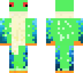 Rainforest Frog Skin! | Minecraft Skin