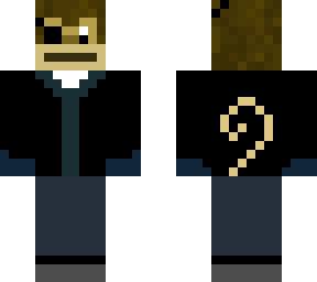 Secret Agent Monkey | Minecraft Skin
