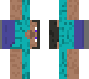 Sideways Steve | Minecraft Skin