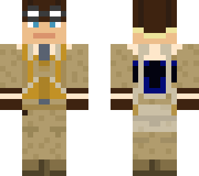 WWII Fighter Pilot different insignia | Minecraft Skin