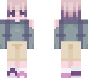 A Walk in the Busy City | Minecraft Skin