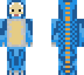 blue dinosaur | Minecraft Skin