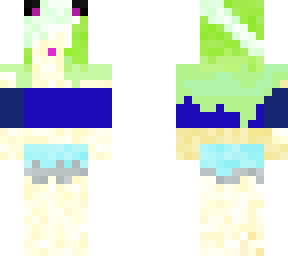 cute beach girl | Minecraft Skin
