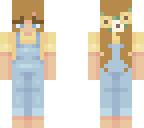 cute farm girl | Minecraft Skin