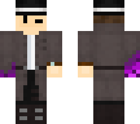 Infected time Traveler | Minecraft Skin