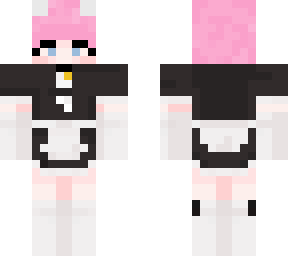 Pisting_Yawa Maid Skin | Minecraft Skin