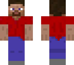 Red Steve | Minecraft Skin