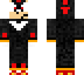shadow the hedgehog | Minecraft Skins