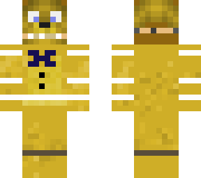 Spring Freddy suit | Minecraft Skin