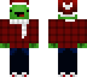 Christmas Derp Turtle | Minecraft Skin