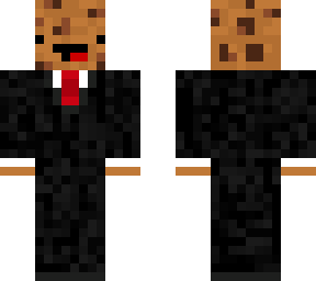 cookie in a suit | Minecraft Skin