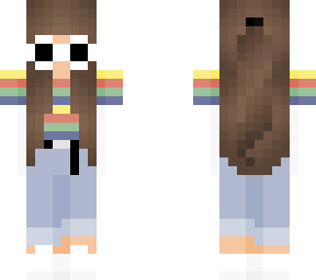 cool glasses girl | Minecraft Skins