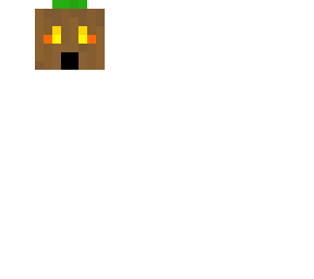 Deku mask template | Minecraft Skin