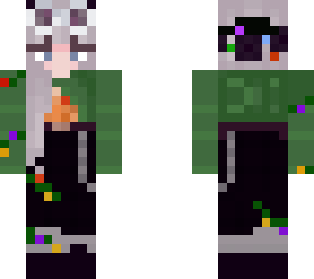 dream team girl with lights | Minecraft Skin