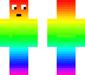 Rainbow Dummy | Minecraft Skin