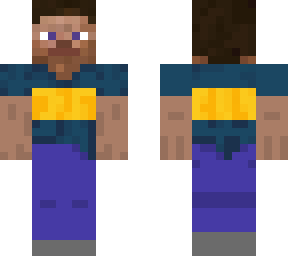 Steve de Boca Juniors | Minecraft Skin