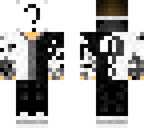 black question mark | Minecraft Skins