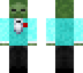Blue Tux Zombie | Minecraft Skin