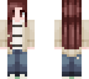 Cardigan Girl | Minecraft Skin