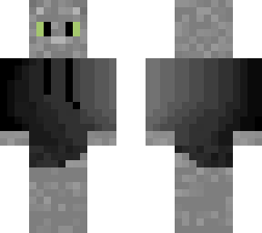 Cat with a hoodie | Minecraft Skin