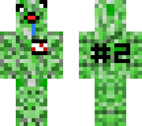 Derpy creeper | Minecraft Skin