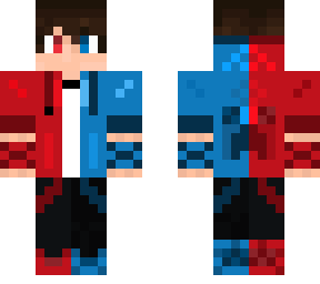 Half and Half | Minecraft Skin