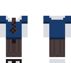 simple school uniform | Minecraft Skin