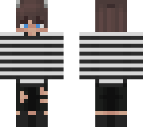 striped shirt | Minecraft Skin