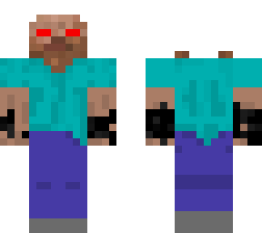 Corrupted Steve | Minecraft Skin