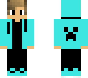 cyan boy | Minecraft Skin