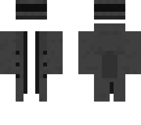 Detective coat template | Minecraft Skin