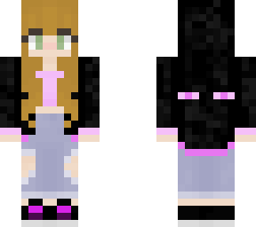 enderman jacket | Minecraft Skin