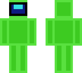Green Crewmate | Minecraft Skin