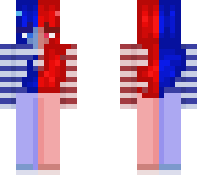 half and half | Minecraft Skin