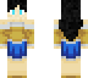 Hebrew Hanukkah Girl | Minecraft Skin