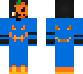 Pumpkin Mask boy | Minecraft Skin