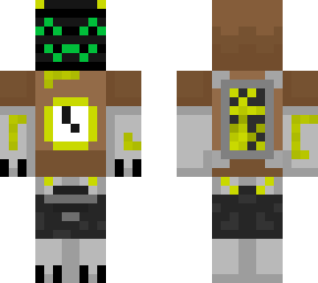 protogen steampunk robot furry | Minecraft Skins
