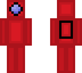 ~Among Us Red Imposter~ | Minecraft Skin