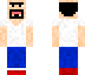 Advanced bald guy | Minecraft Skin