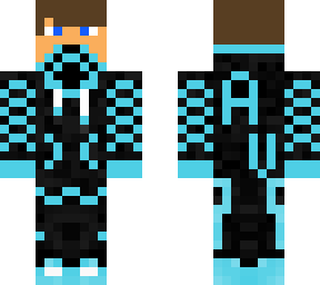Cool blue | Minecraft Skin