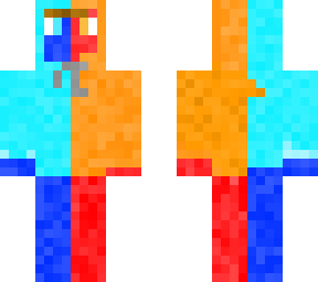 Half And Half | Minecraft Skin