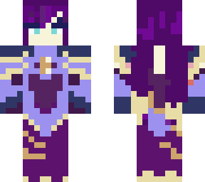 Mona Genshin Impact | Minecraft Skin