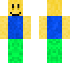 Roblox: Classic Noob | Minecraft Skin