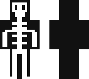 Skeleton Stickman! | Minecraft Skin