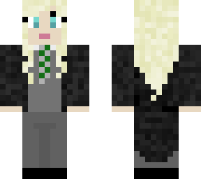slytherin girl | Minecraft Skin