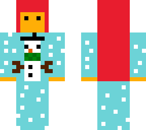 Tilly the Christmas snow girl | Minecraft Skin